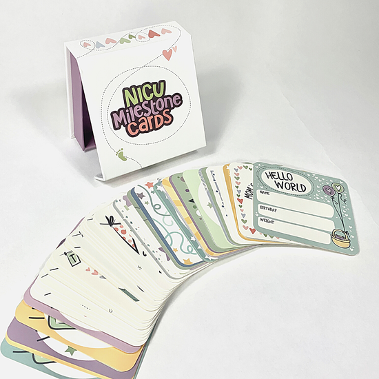 NICU Milestone Cards - Photo Cards to Celebrate NICU Moments – Every ...